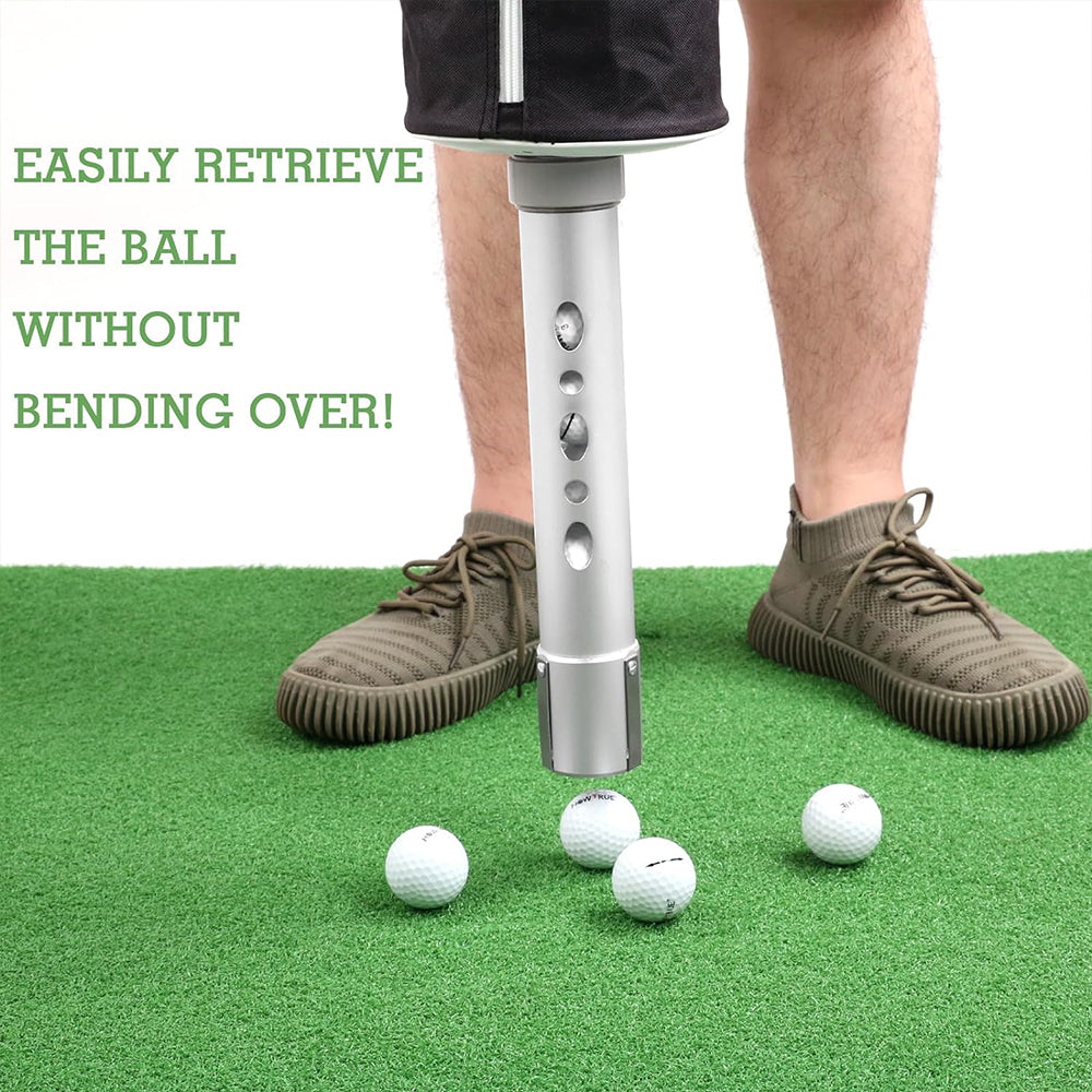 Detachable Aluminum Alloy Tube Golf Ball Retriever with Shag Bag ...